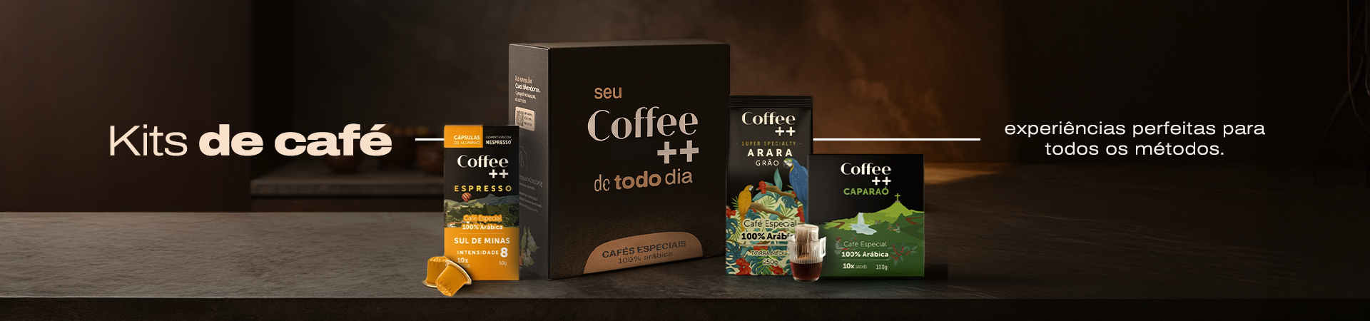 Kit café: escolha opções para o dia a dia ou para presentear! – Coffee Mais