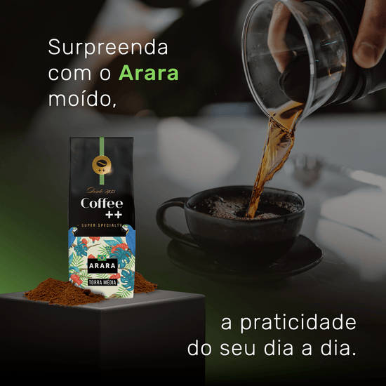 Café Coffee Mais Arara | Café torrado e moído especial - 250 gramas